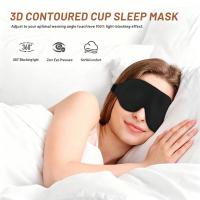 China 3D Contoured Cup Sleeping Eye Mask Eye Shade Cover For Blocking Out Light for sale