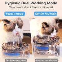 China 2L Smart Automatic Pet Water Fountain Pet Drinking Dispenser for sale