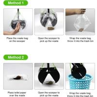 China 28 Inch Long Handle Heavy Duty ABS Frame Dog Poop Scooper for sale