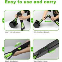 China 28 Inch Long Handle Heavy Duty ABS Frame Dog Poop Scooper for sale