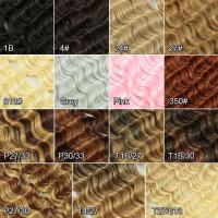 China Heat-Resistant Super Soft Synthetic Braiding Hair Extensions 18-30 Inch Crochet Braids for sale