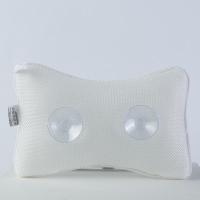 China Ergonomic Bath Pillow with Secure Suction Cups and Soft Material for Bathtub Comfort for sale
