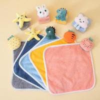 China Quick Dry Cute Animal Hand Drying Towel with Hanging Loop Microfiber Utility Towel for sale