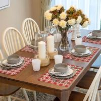 China Valentine Heart Patterns Place Mat Eco Friendly Table Decor Home Houseware for sale