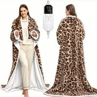 China Customized Wearable Electric Heated Throw Blanket Foot Pocket Sleeves Home Houseware for sale