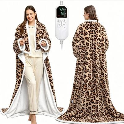 China Customized Wearable Electric Heated Throw Blanket Foot Pocket Sleeves Home Houseware for sale