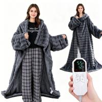 China Customized Wearable Electric Heated Throw Blanket Foot Pocket Sleeves Home Houseware for sale