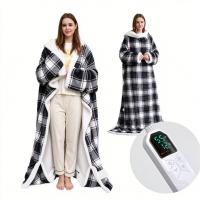 China Customized Wearable Electric Heated Throw Blanket Foot Pocket Sleeves Home Houseware for sale