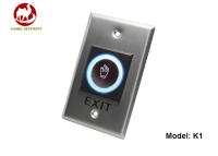 China 304 Stainless Steel IR Sensor Touchless Exit Button ANSI 115x70mm with LED Indicator for sale