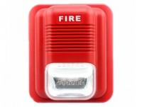 China 112dB Security House Alarm Siren 76 Times Per Minute Flash Rate Fire Alarm 24VDC for sale