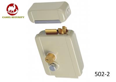 China Electric Rim Lock RL502-2 Pulse to Unlock DC6-15V 1.5kg Single Cylinder with 3 Keys for sale