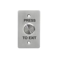 China Stainless steel Push To Release Button Customised Sign Super Contact Area for sale