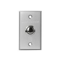 China Flush Mount Momentary Door Exit Push Button 86x50mm 304 Stainless Steel for Access Control for sale