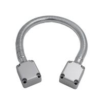 China 446x16mm Surface Mount Armored Door Loop Cable 304 Stainless Steel 1 Million Cycles for sale