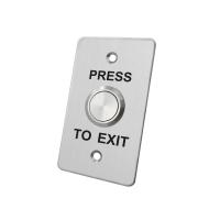 China 22mm Push Button Switch With European Size Faceplate 12V DC - 24V DC Power for sale