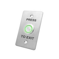 China 22mm Led Push Button Switch With European Size Faceplate 12V DC - 24V DC Power for sale