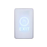 China Surface Mount Touch to Exit Button 86x50mm with LED Indicator 12-24V DC for sale