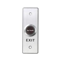 China Touchless Exit Button 12V DC NO NC Output LED Indicator Blue Green for sale
