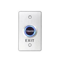 China Screw Type Touch to Exit Button DC12V NO NC COM for Door Release System for sale