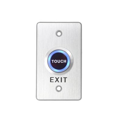 China Screw Type Touch to Exit Button DC12V NO NC COM for Door Release System for sale