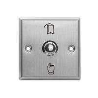 China Stainless Steel Push to Exit Button 86x86mm Screw Terminal 3A 36V DC for sale