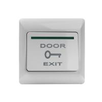 China Fireproof PVC Door Exit Push Button NO NC COM 86x86mm 3A 36V DC for sale