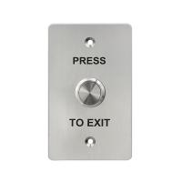 China Push to Exit Button for Electric Lock with strong S / S Panel for sale