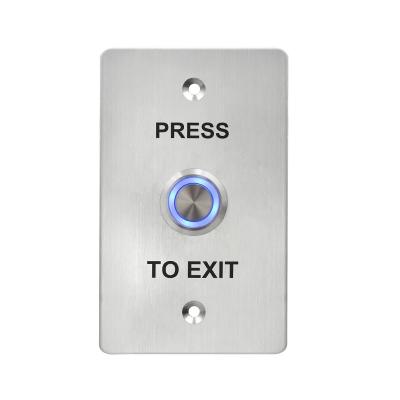 China Stainless Steel Door Release Push to Exit Button with LED Indication for sale