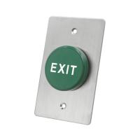 China Stainless Steel Mushroom Press to Exit Push Button 115x70mm NO NC for Access Control for sale