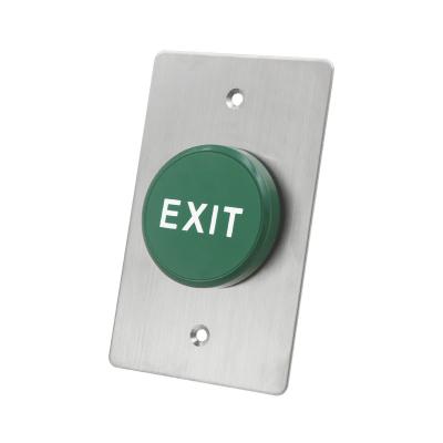 China Stainless Steel Mushroom Press to Exit Push Button 115x70mm NO NC for Access Control for sale