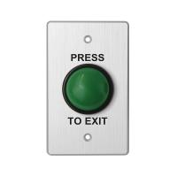 China Flat Mushroom Press to Exit Push Button 115x70mm Aluminum Alloy Door Exit Access Control for sale