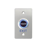 China 304 Stainless Steel Touch Sensor Exit Button DC12V No Moving Part Weatherproof LED for sale