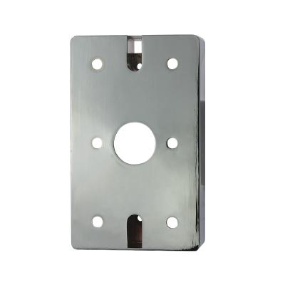 China ANSI Size Frosted Matt Zinc Alloy Back Box 115x70mm for Access Control Push Button for sale