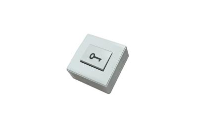 China European Design Plastic Door Exit Push Button Switch Surface Mount 3A 36V for sale
