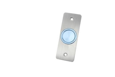 China Piezoelectric Normally Open Push Button Door Release 12-24V DC 304 Stainless Steel for sale