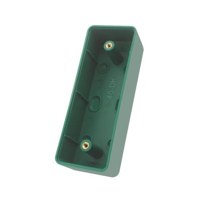 China European Size Fireproof PC Material Back Box for Access Control Push Button 115x40mm for sale