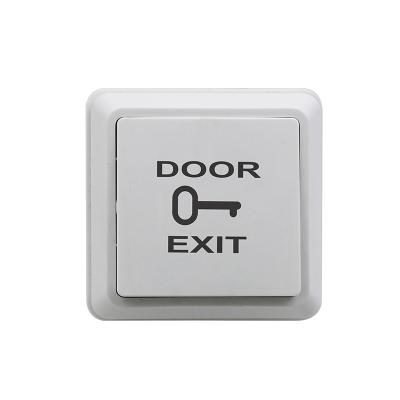 China European Design Plastic Door Exit Push Button Switch Surface Mounted 3A 36V for sale
