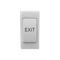 China Plastic Push to Exit Button Narrow Thin Style 86x43mm with Backbox Micro Switch for sale