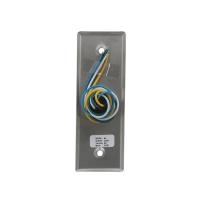 China Narrow Size Momentary Key Switch SPDT 3A 36V DC Stainless Steel Faceplate for sale