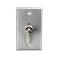China ANSI Momentary Key Switch 304 Stainless Steel 115x70mm Exit Button OEM for sale