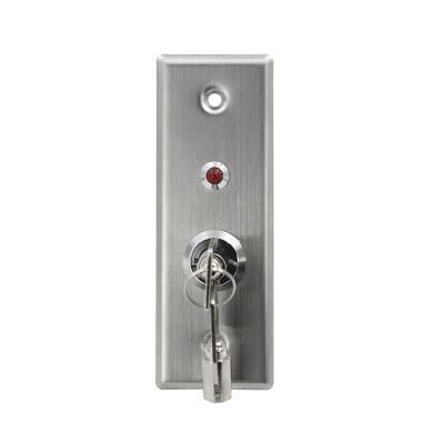 China 304 Stainless Steel Momentary Key Switch 3A 36V Anti-Corrosion Access Control Lock for sale