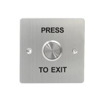 China Stainless Steel Switch Button Push To Exit Button With Big Contact Area for sale
