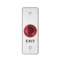 China Unique Concave Type Door Exit Push Button ANSI Aluminum Alloy Faceplate for sale
