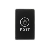 China Surface Mount Touch to Exit Button 86x50mm with LED Indicator 12-24V DC for sale