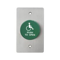 China Stainless Steel Mushroom Press to Exit Push Button 115x70mm NO NC for Door Access Control for sale