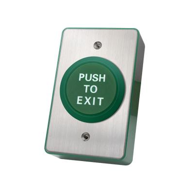 China Stainless Steel Flat Mushroom Press to Exit Button 115x70mm for Access Control for sale