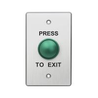China Mushroom Push Button with Metal Plate and Square ANSI Size for sale