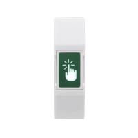 China Plastic Push to Exit Button 70x14mm Narrow Thin Style with Backbox for Access Control for sale