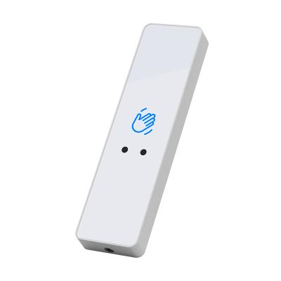 China Touchless Surface Mount Exit Button IP68 Waterproof 5-20cm Adjustable Distance DC12-24V NO/NC/COM for sale