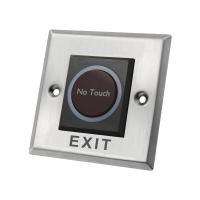 China Touchless Exit Button K2-1 Stainless Steel NO/NC/COM DC12-24V 5-15cm for sale